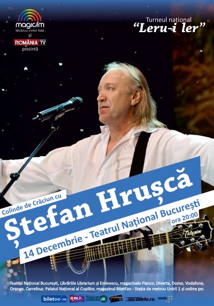 Stefan Hrusca si-a anuntat concertul de colinde din acest an - Top Românesc